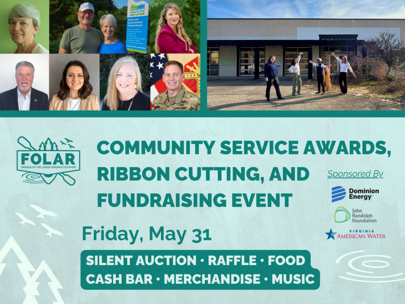 Community Service Awards, Ribbon Cutting, and Fundraising Event – FOLAR